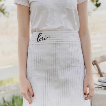 Easy Half Apron Sewing Pattern & Tutorial - Boxwood Ave.