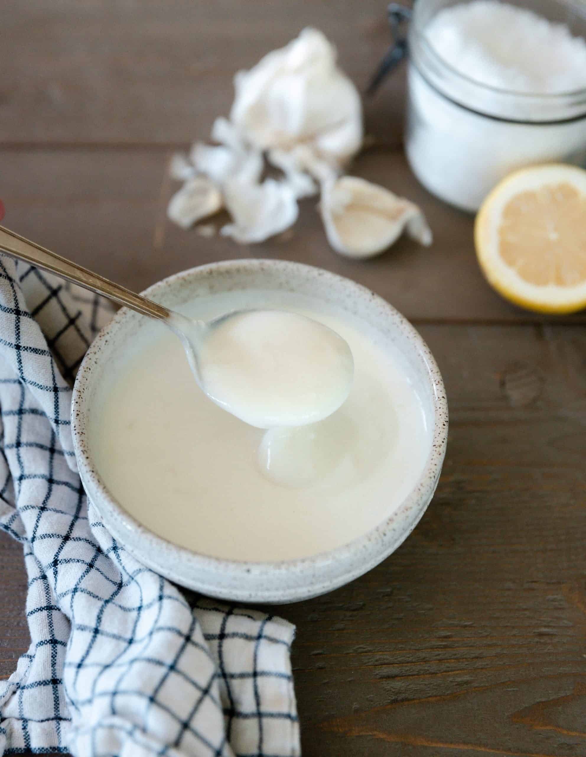 Garlic Greek Yogurt Sauce - Boxwood Ave.