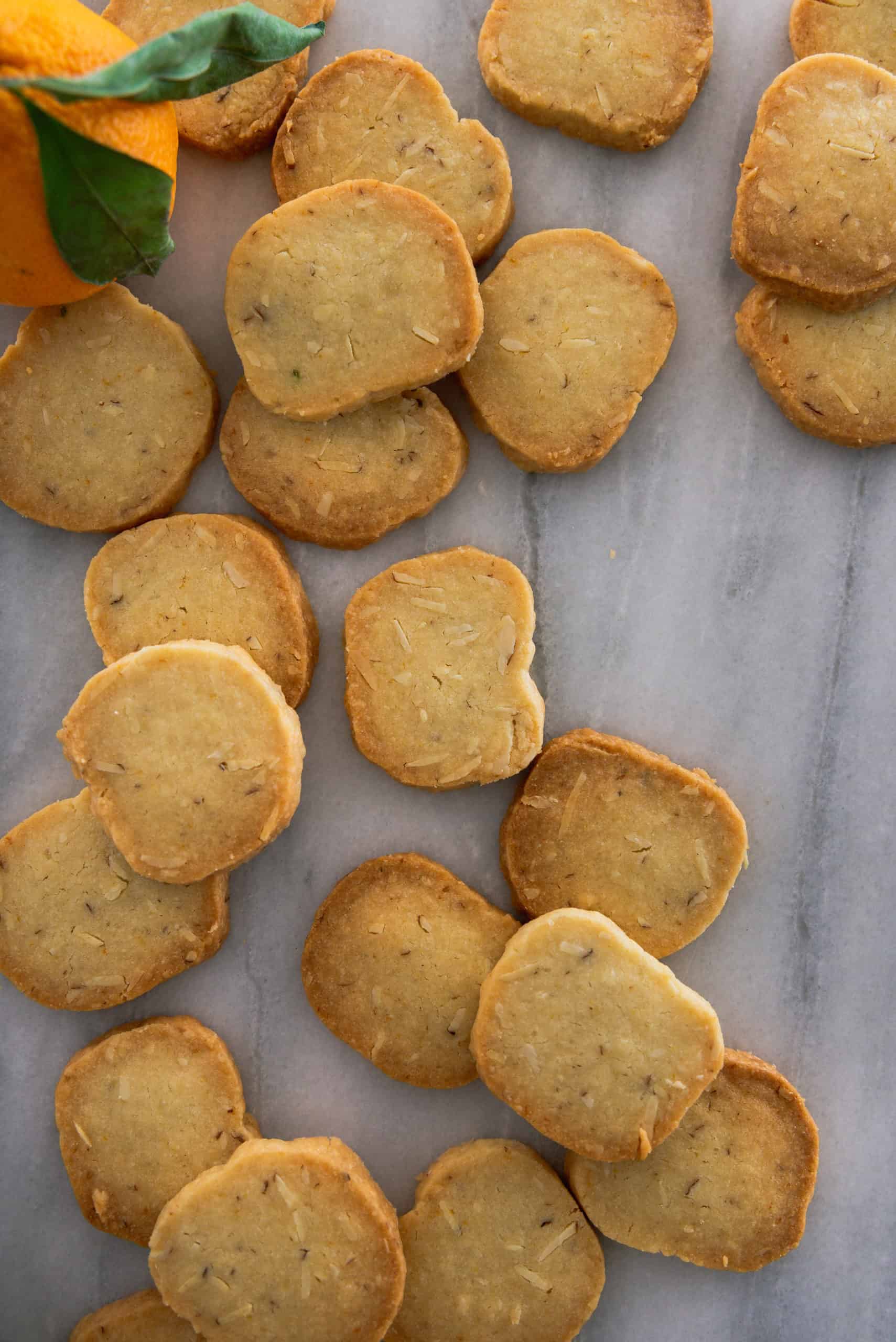 Orange Shortbread Cookies | The Perfect Homemade Christmas Gift