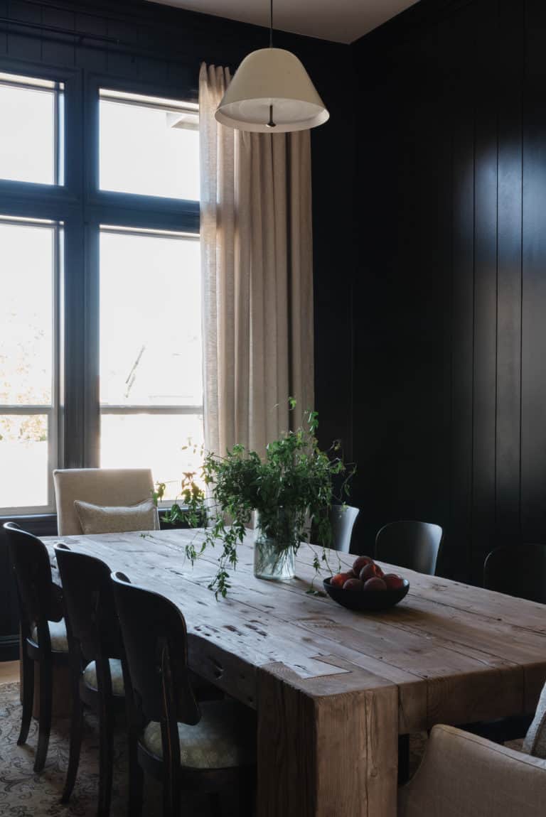 Modern Rustic Dining Room and Sources - Boxwood Ave