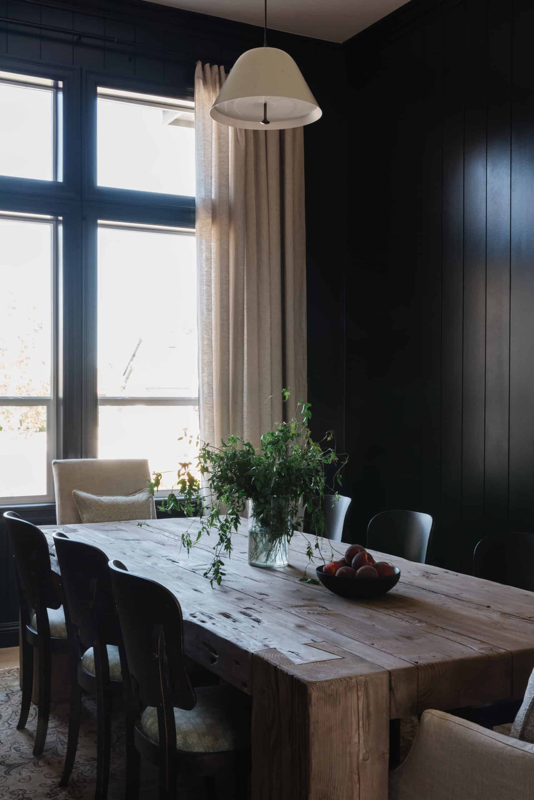 Modern Rustic Dining Room and Sources - Boxwood Ave