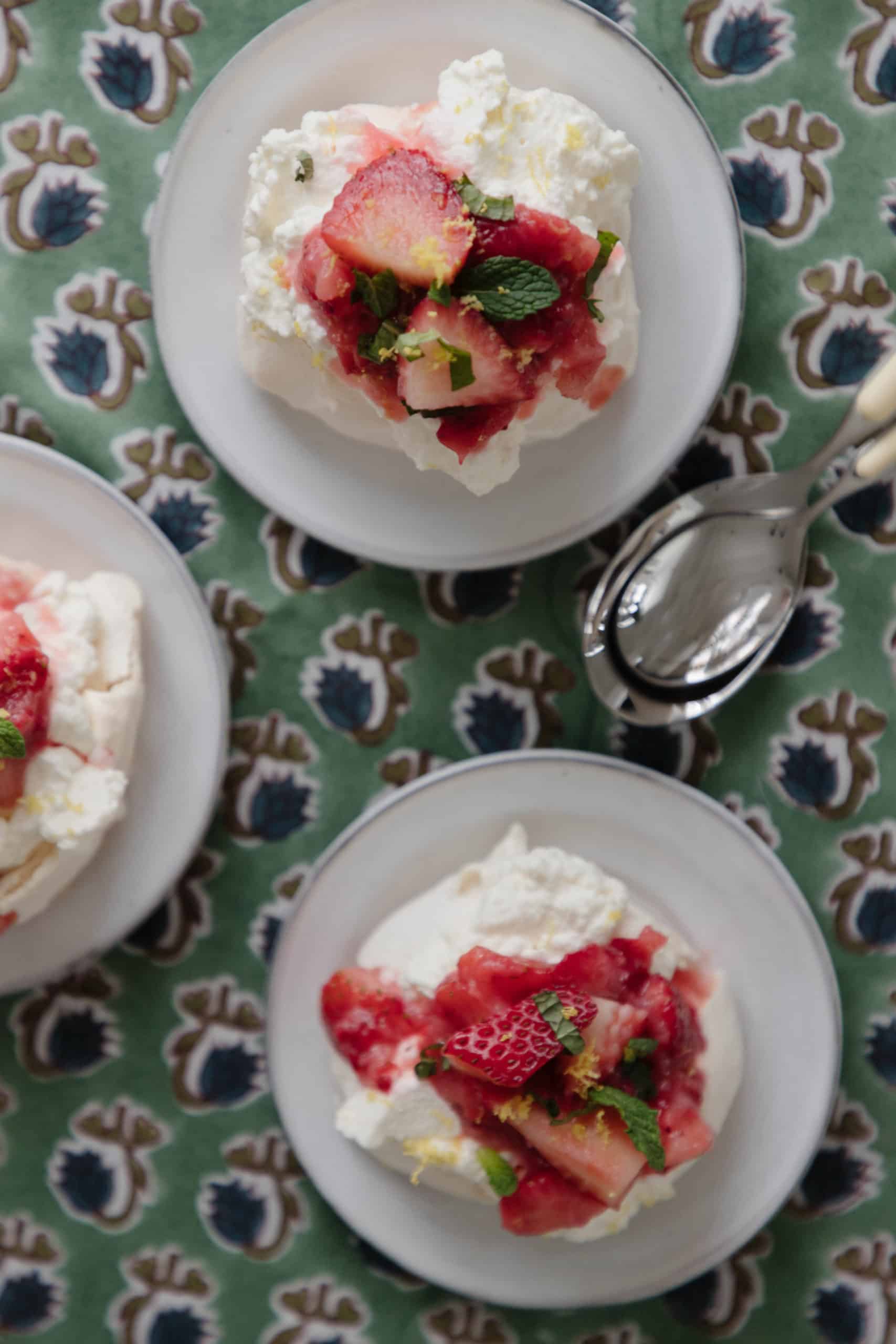 Strawberry Pavlova