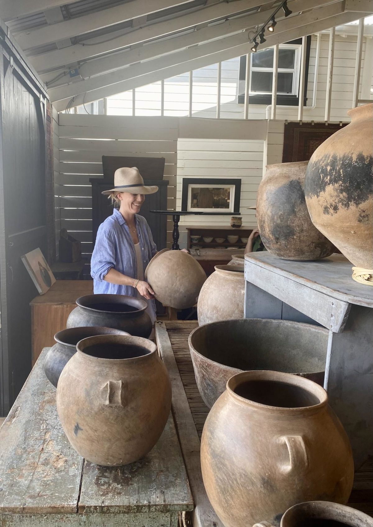 Vintage Antique Shopping in Round Top, Texas